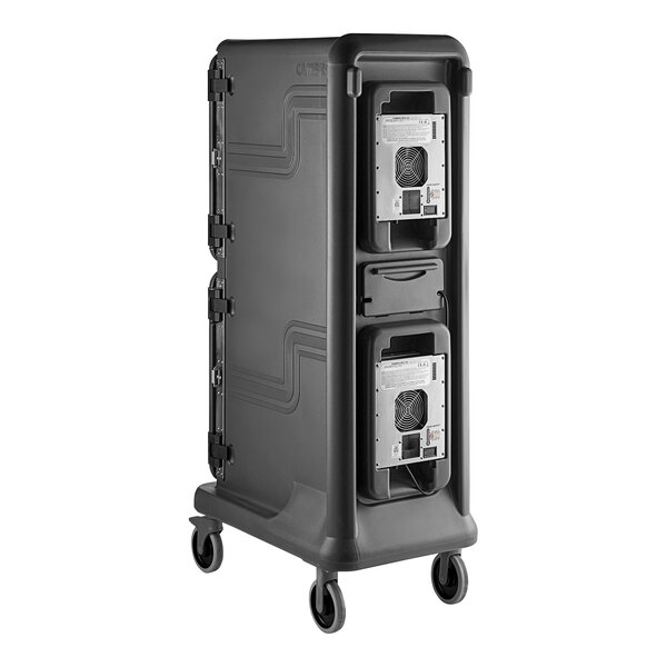 Cambro Pro Cart Ultra® Tall Charcoal Gray Pan Carrier - 2 Active Cold ...