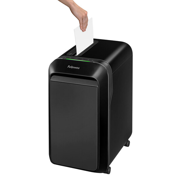 Fellowes Powershred LX220 Black Micro-Cut Shredder - 120V