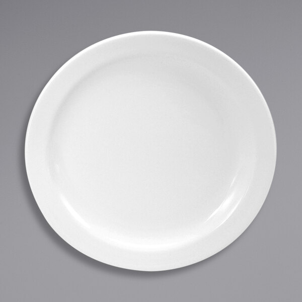 Oneida Shape 2000 by 1880 Hospitality F1600000145 9 3/4" Cream White ...