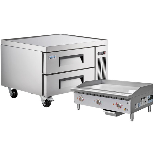 Cooking Performance Group 36EG36CB Electric 36" Countertop Griddle with ...