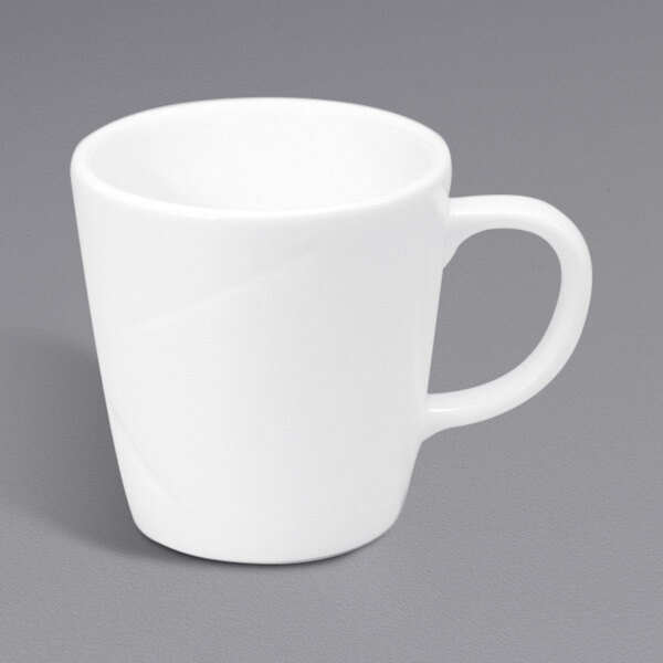 Oneida Vision by 1880 Hospitality F1150000510 9 oz. White Bone China ...
