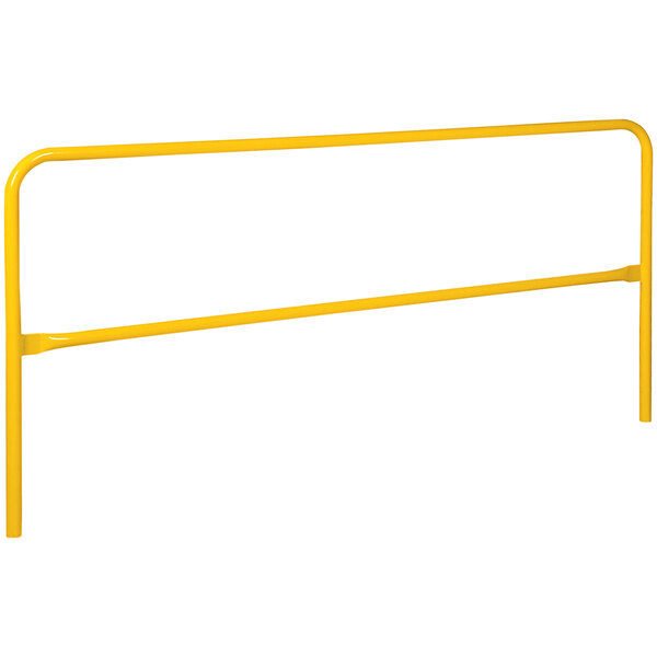 Vestil 120" x 42" Yellow Steel Safety Railing VDKR-10