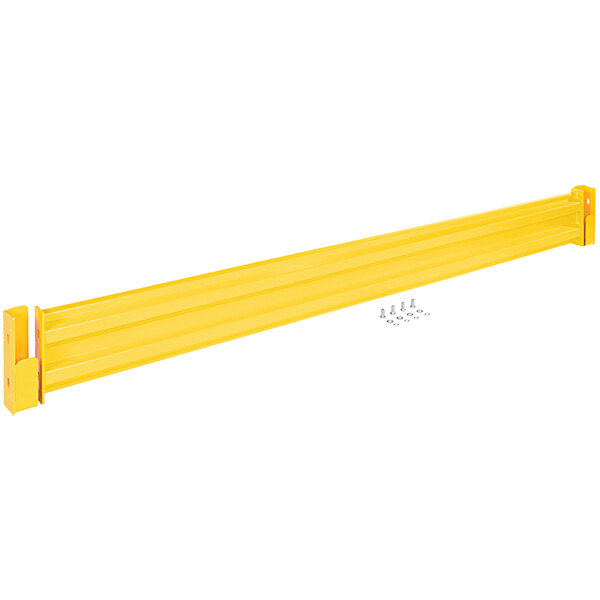 Vestil 10" x 108" Yellow Drop-In 2 Rib Guard Rail GR-F2R-DI-9-YL