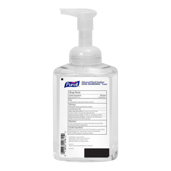 Purell® Advanced Healthcare 5012-04 515 mL Ultra-Nourishing Foaming ...