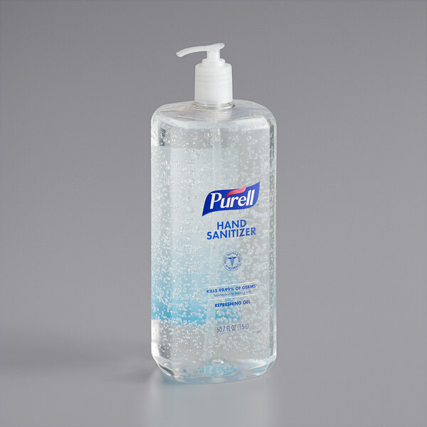 Purell® 5015-04 1.5 L Advanced Hand Sanitizer Refreshing Gel with Pump ...