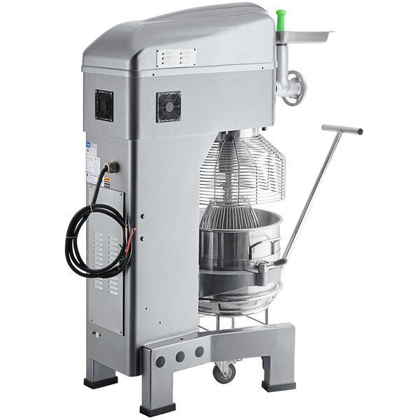 Avantco MX60MGKIT 60 Qt. Planetary Floor Mixer with Meat Grinder ...
