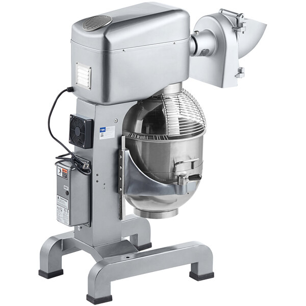 Avantco MX40SHKIT 40 Qt. Planetary Floor Mixer with Shredder Attachment ...