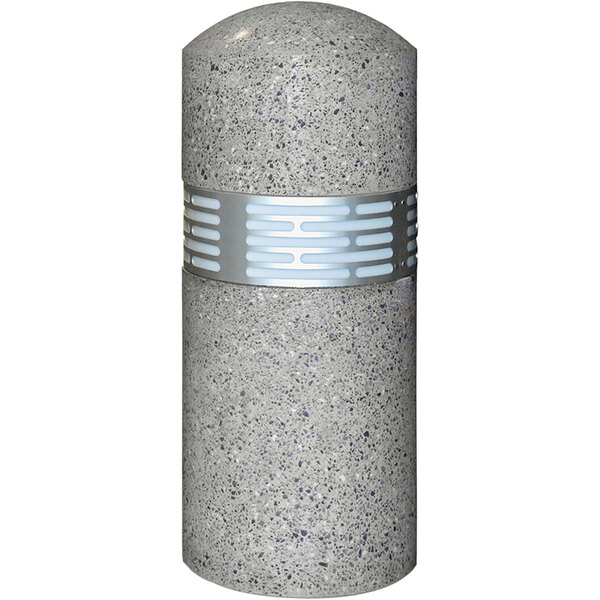 Wausau Tile 42" Lighted Round Concrete Bollard TF6084