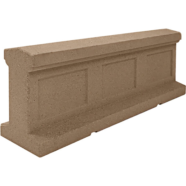 Wausau Tile 66" Concrete 45 Degree Wall Barricade - Right End TF6222
