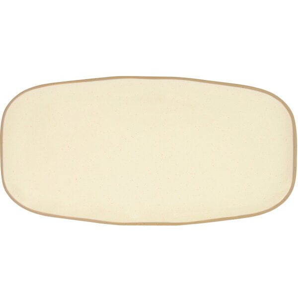 Dalebrook by BauscherHepp Marl 11 13/16" x 6" Cream Rectangular ...