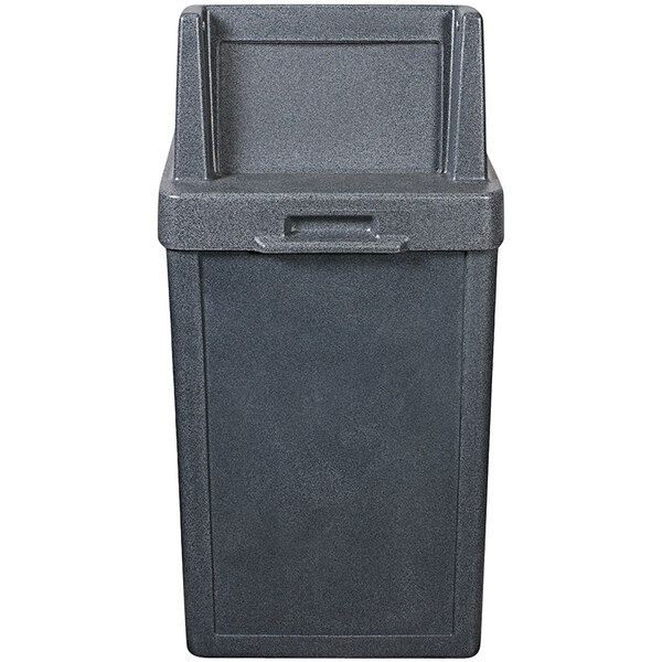 Wausau Tile TF1014 Tuffy 22 Gallon Plastic Square Trash Receptacle with ...