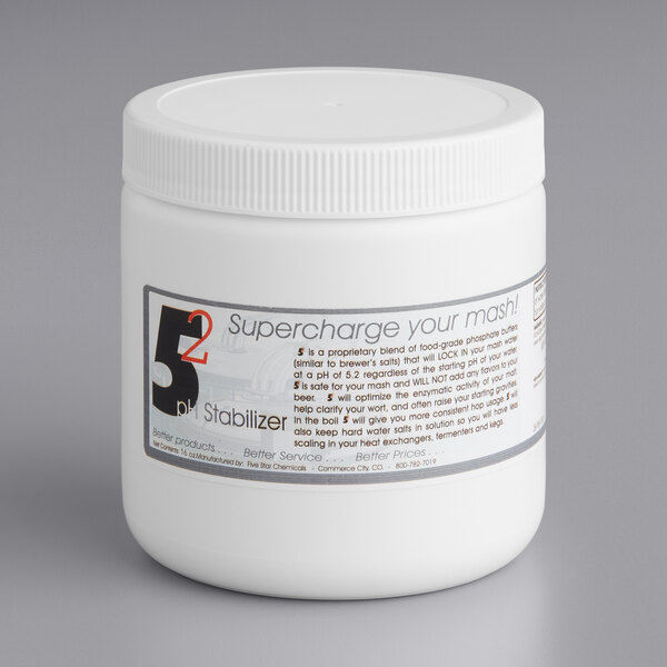 Five Star Chemicals 26-PHS-FS01-12 5.2 pH Stabilizer Brewery Phosphate ...