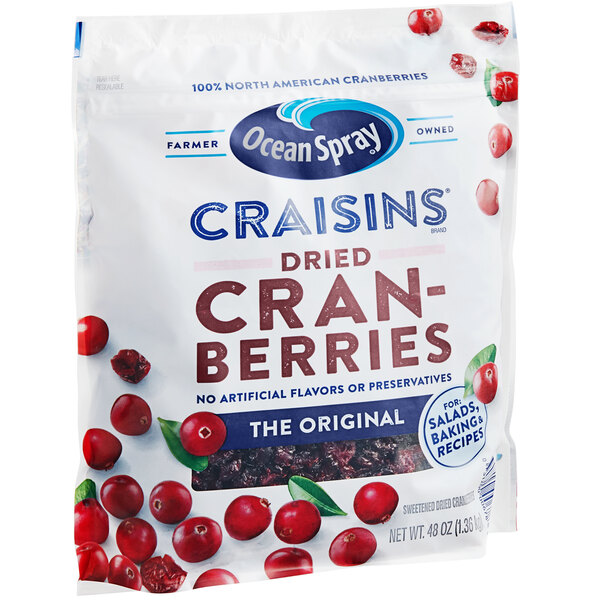 Ocean Spray Craisins Original Dried Cranberries 48 oz.