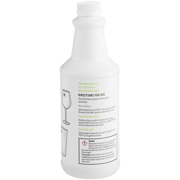 National Chemicals Inc. 21002 TDC Triple Duty Concentrate Bar Glass ...