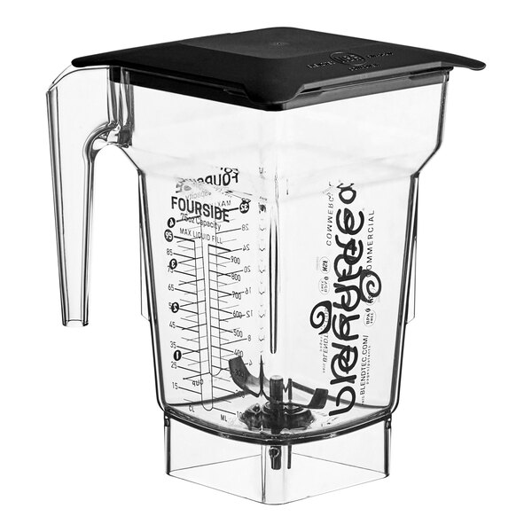 Blendtec FourSide 40-609-62 75 oz. Clear Jar with Hard Lid