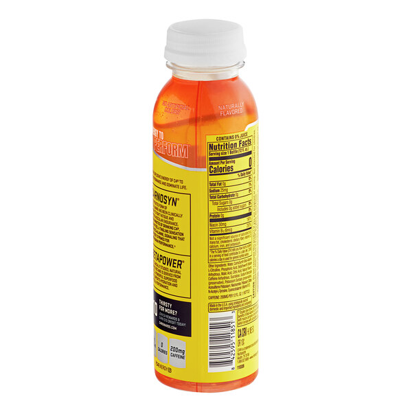 C4 Energy Orange Slice Energy Drink 12 fl. oz. Bottle - 12/Case
