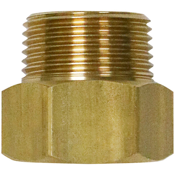 Sani-Lav N32 Brass Non-Swivel Hose Adapter with 3/4" FGHT Inlet and 3/4 ...