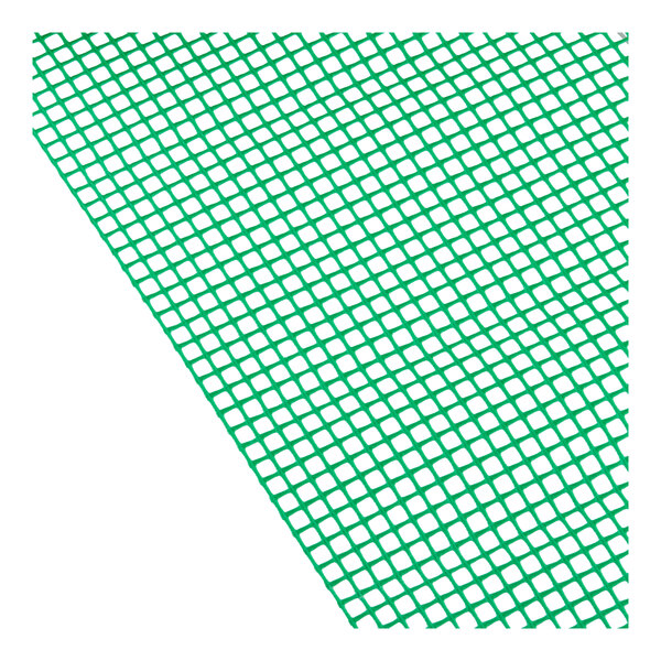 Choice 2' x 40' Green Plastic Mesh Shelf Liner
