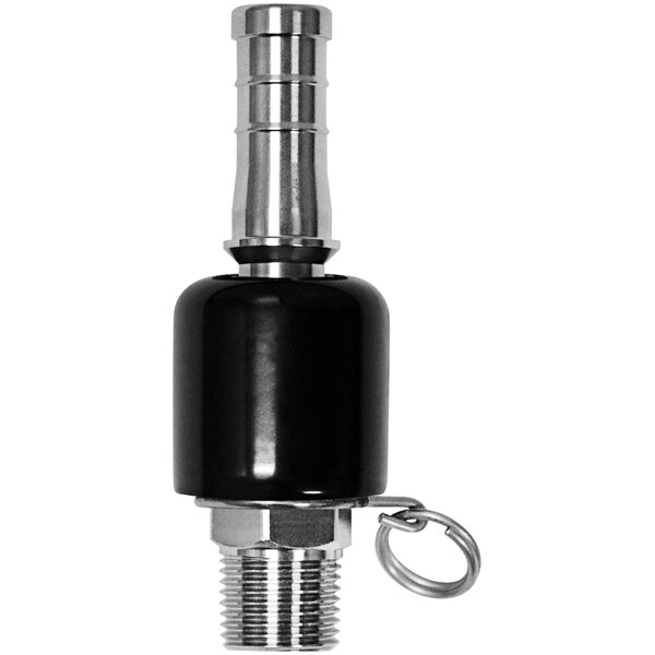 Sani-Lav N26S Stainless Steel Swivel Ball Adapter with 5/8" Hose Barb ...
