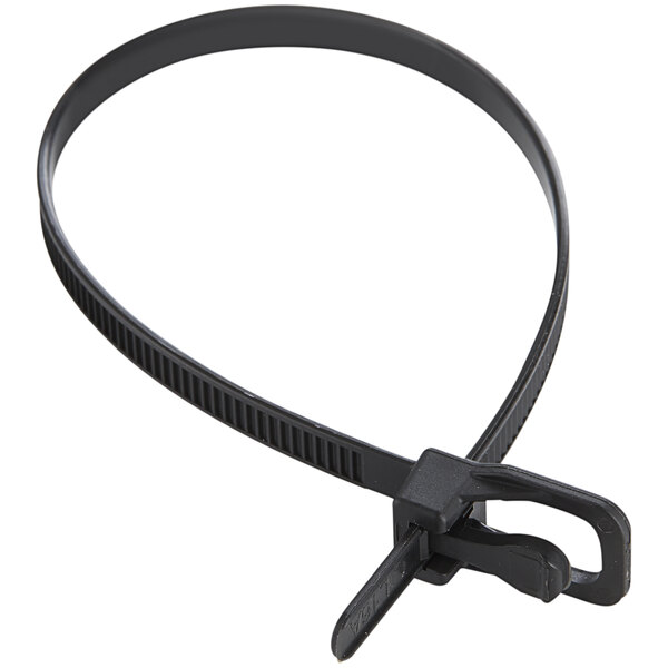 Retyz WorkTie Black 24" 120 lb. Tensile Strength (533N), 7.6 mm Strap ...