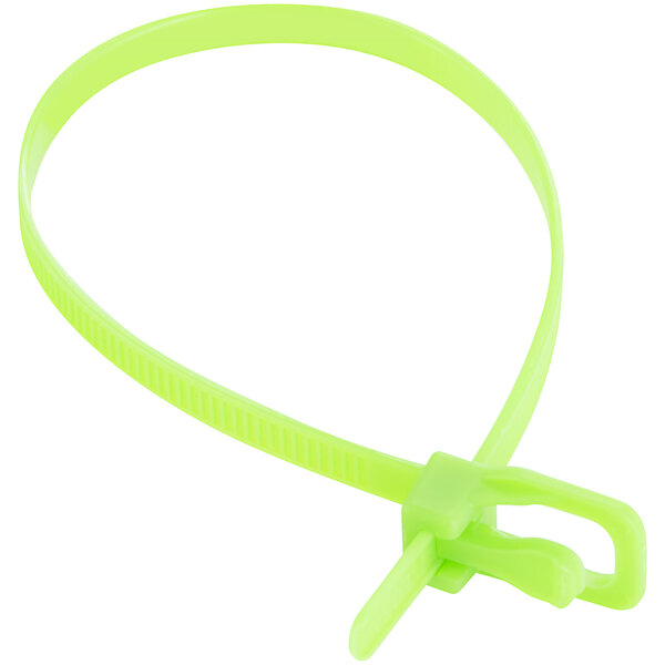 Retyz WorkTie Fluorescent Green 24" 120 lb. Tensile Strength (533N), 7. ...