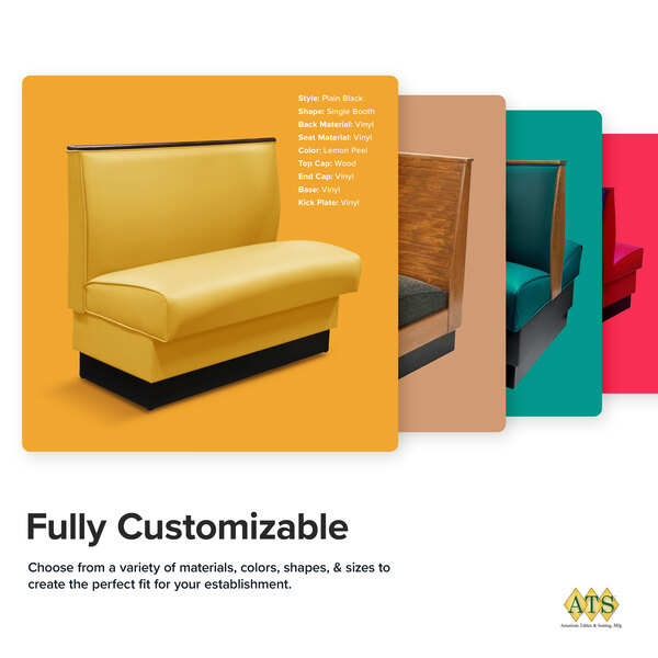 American Tables & Seating Custom Booth
