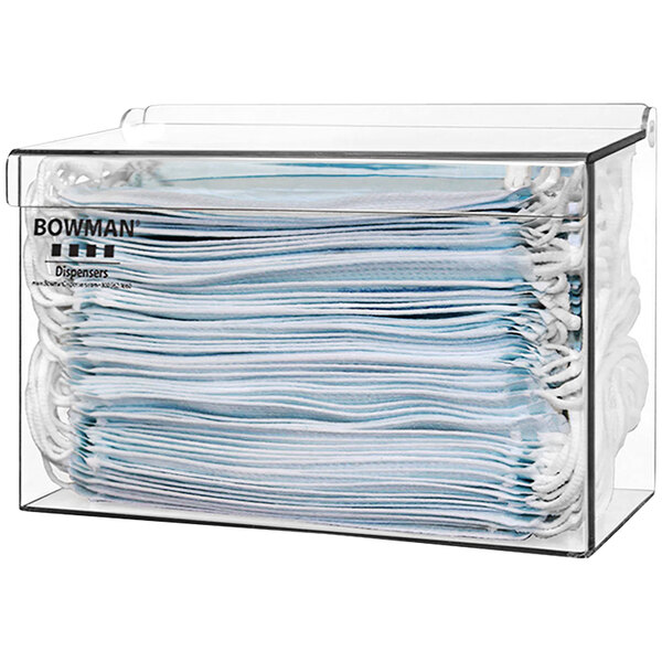 Wall Mount Dispenser for Bulk Earloop & Tie Face Masks