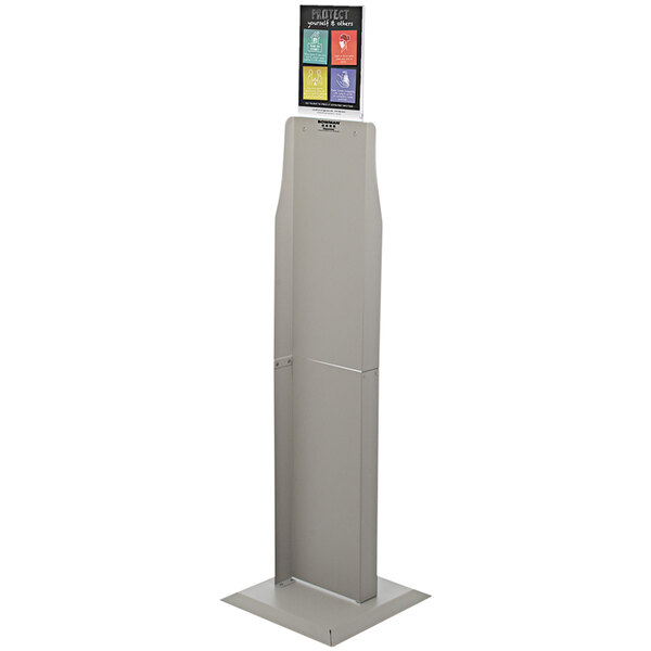 BOWMAN Dispensers Quartz Beige Dual-Sided Floor Stand with Vertical ...