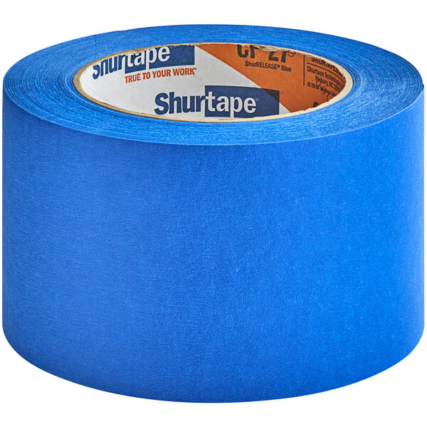 Shurtape ShurRelease CP 027 2.88" x 60 Yards Blue Premium Grade Painter ...