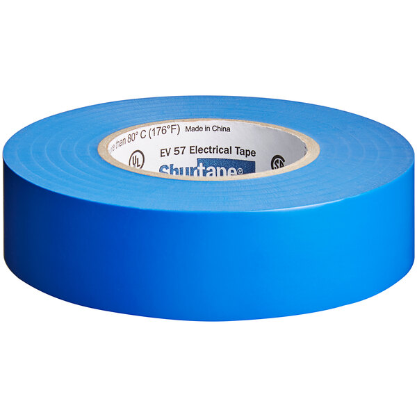 Shurtape EV 057 0.75" x 66' Blue General Purpose Grade Electrical Tape