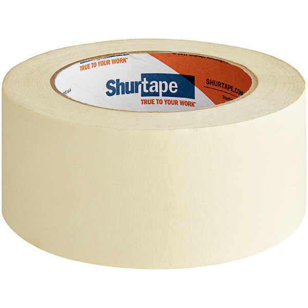 Shurtape CP 106 1.88" x 60 Yards Natural General Purpose Grade Masking Tape