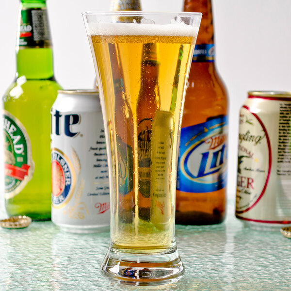 Libbey 19 Flare 11.5 oz. Customizable Pilsner Glass - 36/Case