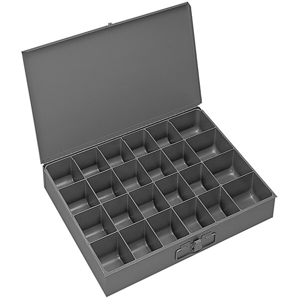 Durham Mfg 24-Compartment Steel Box 102-95
