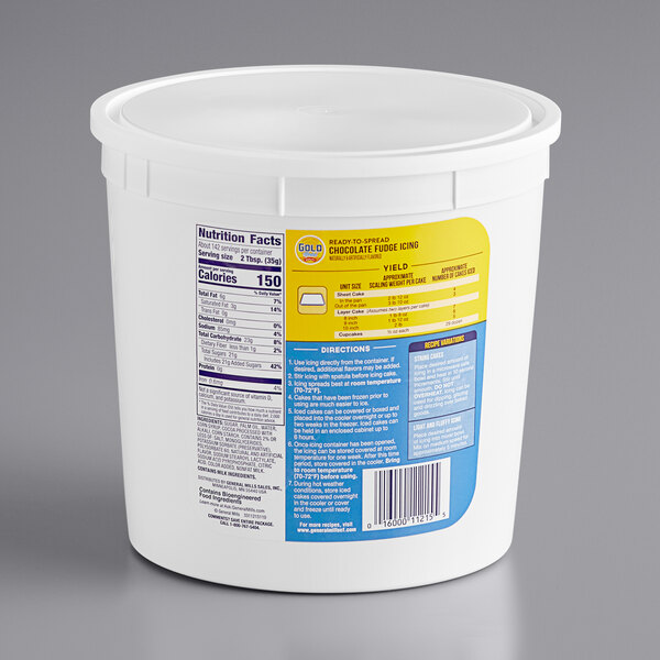 Gold Medal Chocolate Fudge Icing in Bulk (11 lb., 2/Case)