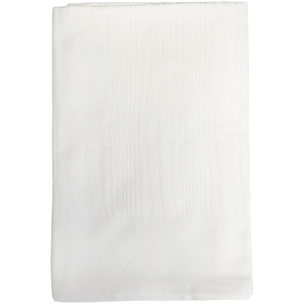 Garnier-Thiebaut Elm Crossbordered White 22" x 22" 100% ELS Cotton ...