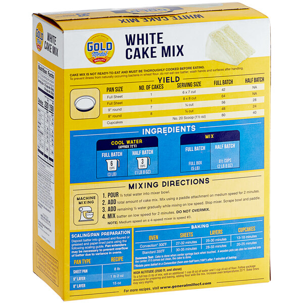 Gold Medal White Cake Mix 5 lb.