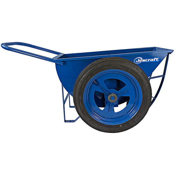 Jescraft 8 Cu. Ft. Fully Welded Steel Concrete Georgia Buggy with 27 ...