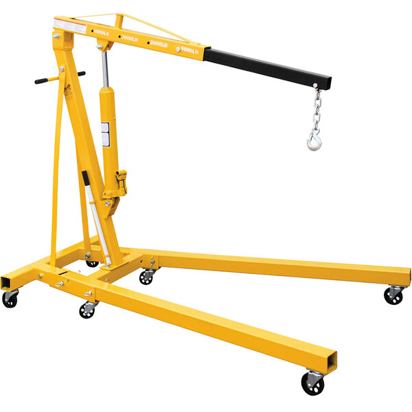 Vestil Heavy-Duty Hydraulic Telescoping Crane Engine Hoist EHN-40-C ...