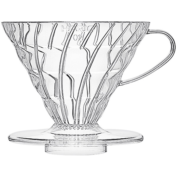 Hario V60 Size 02 Clear Plastic Coffee Dripper VD-02T