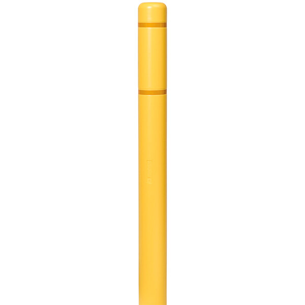 Innoplast BollardGard 4 11/16" x 52" Yellow Bollard Cover with Yellow ...