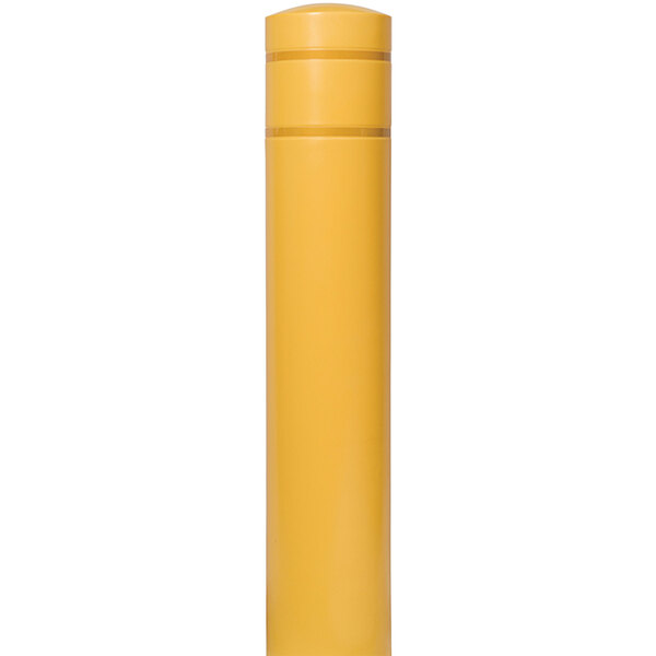 Innoplast BollardGard 13 3/16" x 60" Yellow Bollard Cover with Yellow ...