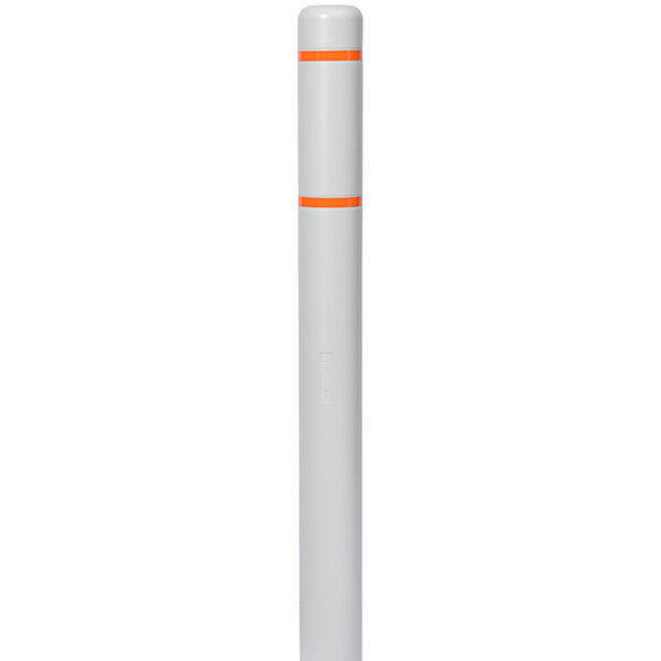 Innoplast BollardGard 4 11/16" x 64" Light Gray Bollard Cover with ...