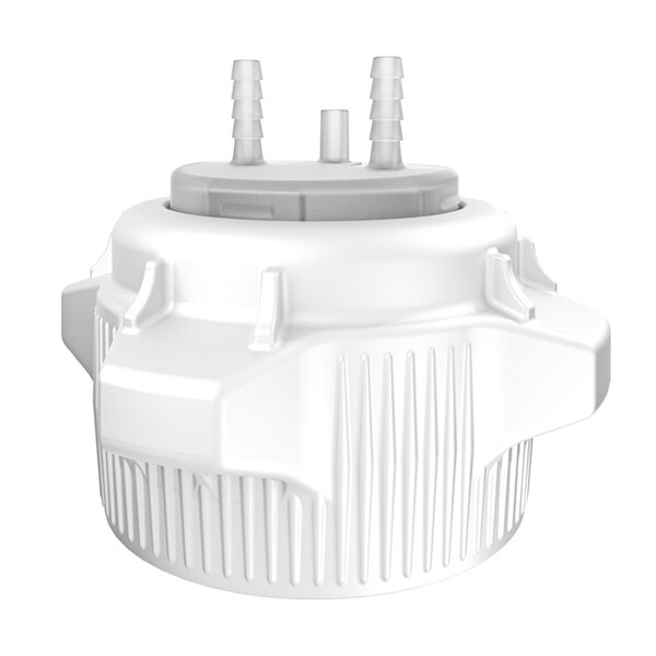 Justrite 83mm Open Top Carboy Cap with Adapter, Two 1/4" Molded-In Hose ...