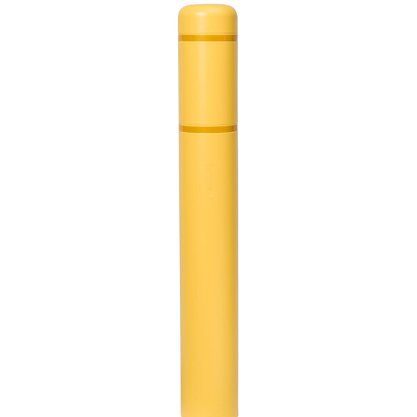Innoplast BollardGard 7 1/8" x 52" Yellow Bollard Cover with Yellow ...