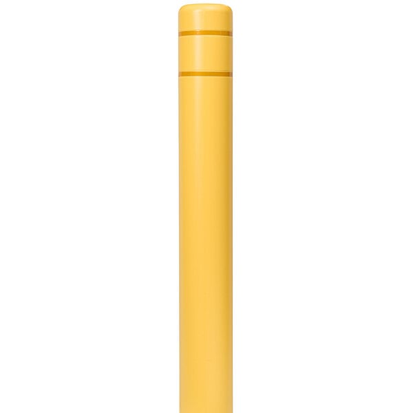 Innoplast BollardGard 9 1/8" x 72" Yellow Bollard Cover with Yellow ...