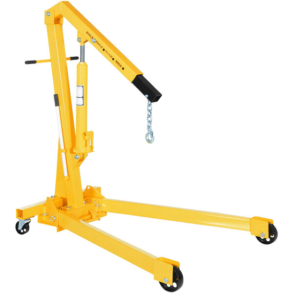 Vestil Heavy-Duty Hydraulic Telescoping Crane Engine Hoist EHN-20-C ...