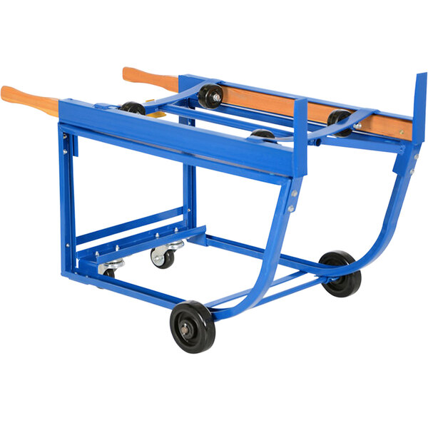 Vestil 1,000 lb. 42" x 19" x 27 1/2" Deluxe Steel Rotating Drum Cart ...