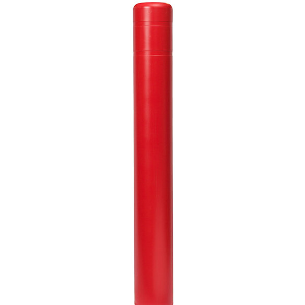 Innoplast BollardGard 9 1/8" x 72" Red Bollard Cover BC872RN