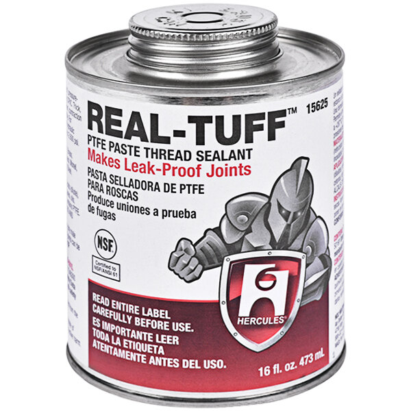 Hercules Real Tuff 15625 16 oz. White PTFE Thread Sealant