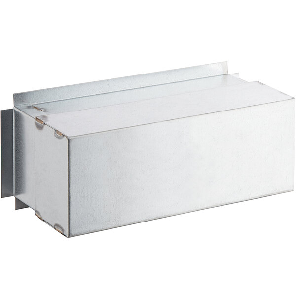 Micro Matic SB490L Galvanized Steel 14" x 7" x 5" Long Sleeve Shadow Box